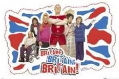 Little Britain Characters Flag Large TV Poster 61x91.5cm : Amazon.co.uk ...
