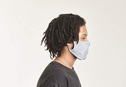 Amazon.com: Hanes Seamless Face Mask Pack of 6, Aluminum, One Size ...