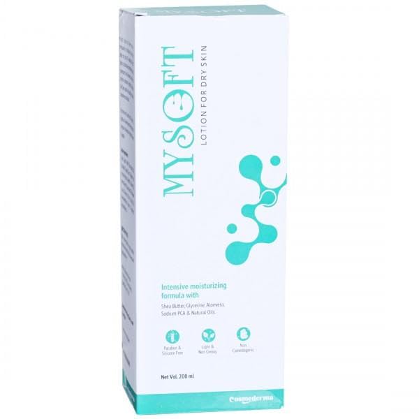 Buy MySoft Moisturizing shea butter, aloevera & Natural oils lotion ...