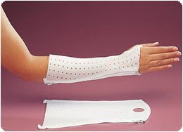 Amazon.com: Rolyan AquaForm Zippered Wrist Splint - Short M : Health ...