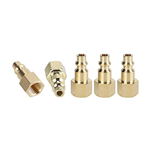 Snapklik.com : Air Plugs,1/4 Inch NPT Plug Female Industrial Air Hose ...