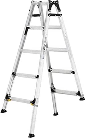 Amazon.co.jp: ALINCO PRW-150FX Telescopic Stepladder with Legs 4 Steps ...