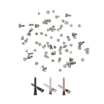 Amazon.com: MEEFIX Complete Screws Kits Replacement Part for iPhone 12 ...