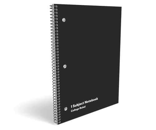 Snapklik.com : 1InTheOffice College Ruled Spiral Notebook 8x11, Spiral ...