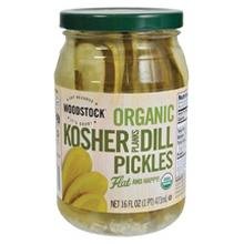 Amazon.com : Woodstock Farms Kosher Dill Pickles, Planks (12x16 OZ ...