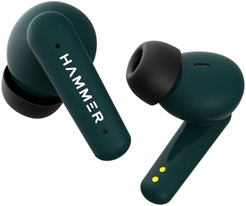 HAMMER Screen TWS, ANC (32dB), Smart Touch Display True Wireless Buds ...