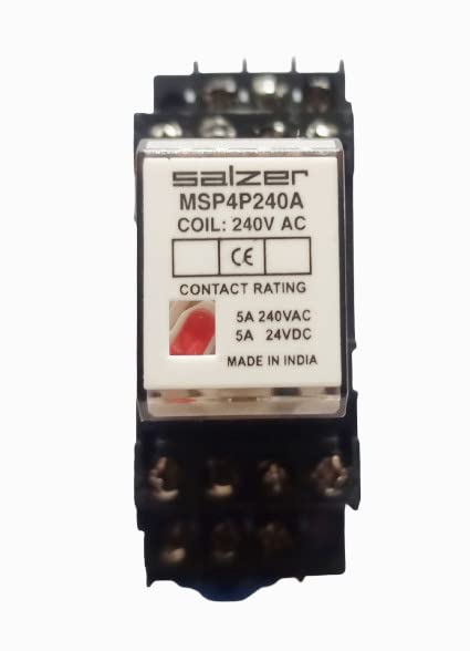 14 Pin Relay 5Amp 4 Pole Salzer Make General Purpose Relay - Plugin ...