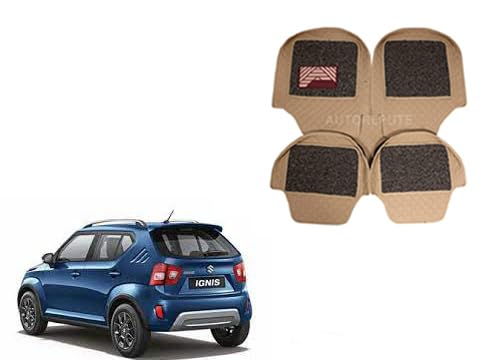 Autorepute Premium and Durable 7D Foot Mat Compatible with Ignis Car 7D ...