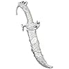 Amazon.com: Eintly Medieval Fake Pirate Dagger,Plastic Toy Dagger with ...