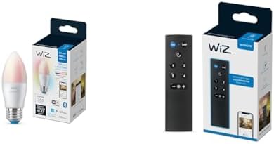 Amazon.com: WiZ 60W B12 Color LED Smart Candle-Shaped Bulb - Pack of 1 ...