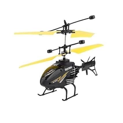 Buy Enchantment ARAA PAVA Flying Helicopter with Hand Induction Watch ...