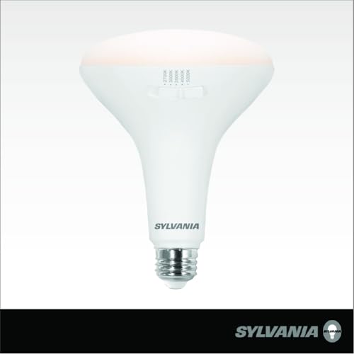 LEDVANCE Sylvania TruWave BR40 LED Light Bulb, 13W = 85W, 5 CCT Select ...