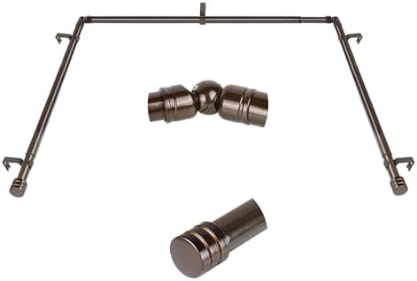 Flexi Net Curtain Rod flexible for all shapes of Bay and Straight ...