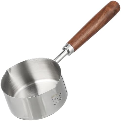 Amazon.com: Luxshiny Mini Sauce Pan, 125ml Stainless Steel Saucepan ...