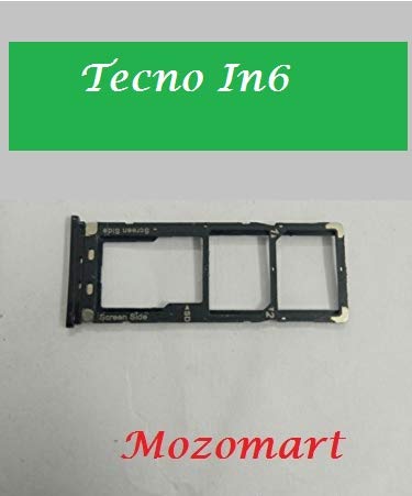Mozomart Dual Sim Card Tray Slot Holder Compatible with Tecno IN6 ...