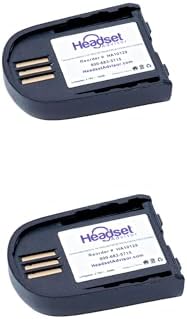 Amazon.com: Headset Advisor Battery for Poly W740, W745, W440, WH500 ...