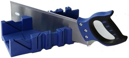KFASANOMDZ Mitre Box and Back Saw, 12 Inch Miter Box with Back Saw for ...