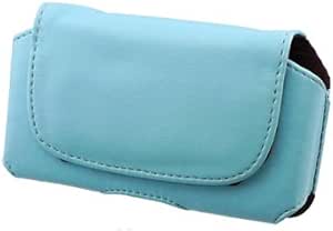 Amazon.com: Light Blue Leather Carrying Pouch Case For KIN TWO, KIN ...