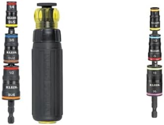 Klein Tools Impact Socket Set Bundle - 32910RCHT 7-In-1 SAE Set with ...