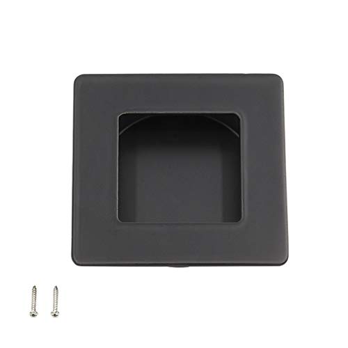 Snapklik.com : Sliding Door Pull Black Flush Pull 2 Pack - Homdiy MC009 ...