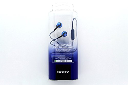 Sony Step-up EX Series MDR-EX110AP/B Earbud Headset (Blue) : Amazon.in ...