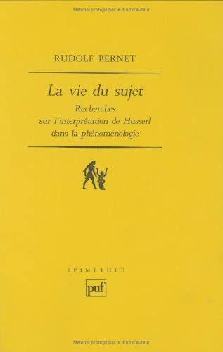 Amazon.fr - La Vie du sujet : Recherches sur l'interprétation de ...