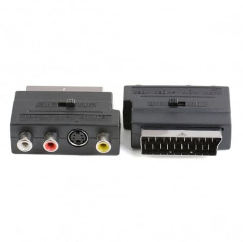 Mr. Gadget's Solutions 20 Pins SCART Male Plug To 3 RCA Female AV TV ...