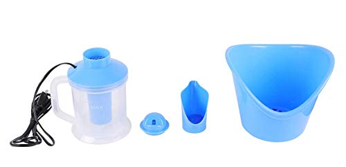 Buy Mishri Face, Nose, and Cough Steamer 3 in 1 Plastic Steam Vaporizer ...