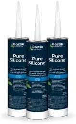 Amazon.com: Bostik Pure Silicone Sealant (H163 Linen) : Industrial ...