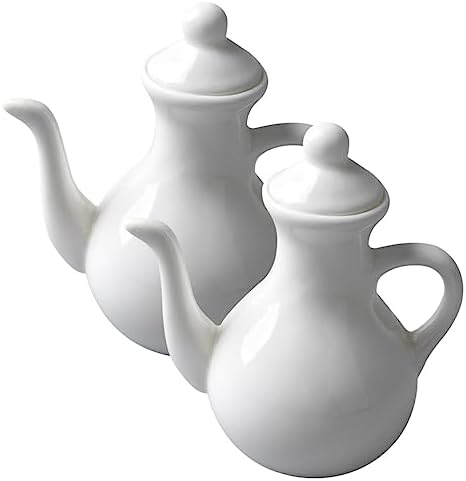 Amazon.com: ULDIGI 2pcs Ceramic Vinegar Pot Vinegar Dispenser Syrup ...