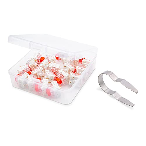 Electronikz - Granvela 20 Pack Kailh Red Box Switches for Mechanical ...