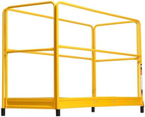 VEVOR 6 Foot Scaffolding Safety Guardrail, Rustproof Solid Carbon Steel ...