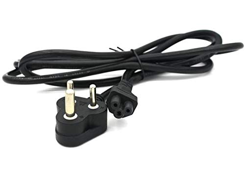 River Fox 1.8 Mtr. 3 Pin Laptop Charging Power Supply Cable Adapter ...