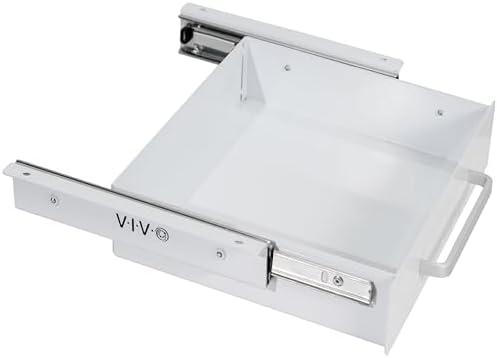 VIVO 33cm Under Desk Mounted Sliding Pull-out Drawer for Office Desk ...