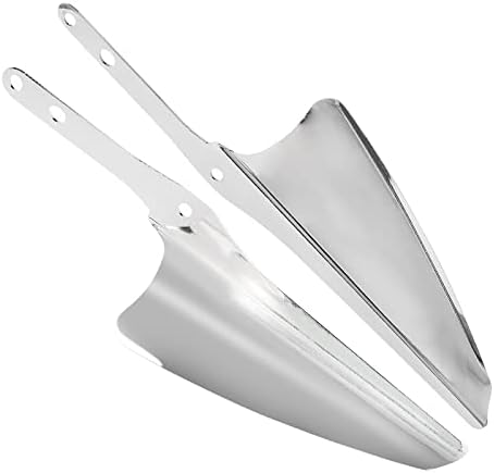 Amazon.com: STLPRO Universal Motorcycle Black Front Fork Mount Wind ...