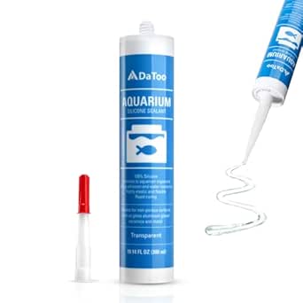 Amazon.com: DaToo Aquarium Silicone Sealant Clear Type (10.14 Fl Oz ...