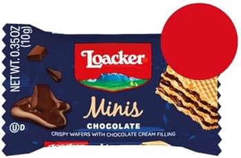 Amazon.com: Loacker Minis Wafer Cookies - 30% Less Sugar, Premium Cream ...