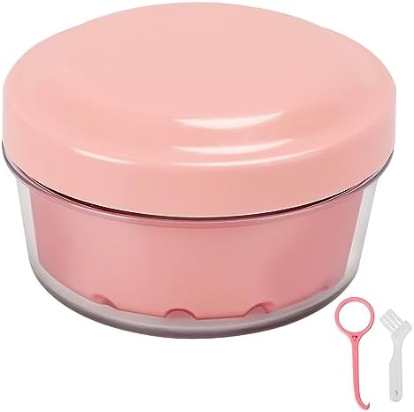 Amazon.com : Leakproof Denture Bath Case, Denture Soak Case for Travel ...