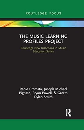 The Music Learning Profiles Project: Let's Take This Outside (Routledge ...
