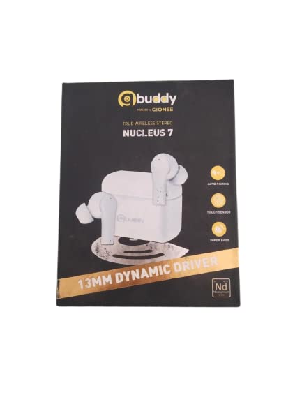 GBUDDY Nucleus 7 in Ear Earbuds with 32Hrs Total Playtime, Bluetooth 5. ...