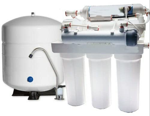 SS Aqua 10lph RO water purifier with pressure storage tank under the ...