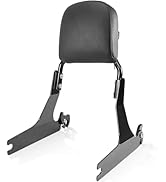 Amazon.com: kekykm 2018-2025 Rear Passenger Backrest Sissy Bar For ...