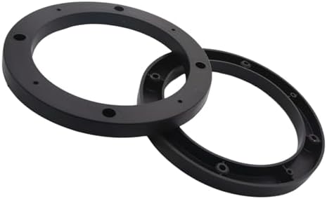 Amazon.com: Saim 5" Dia Universal Plastic Speaker Spacer Adaptor Ring ...