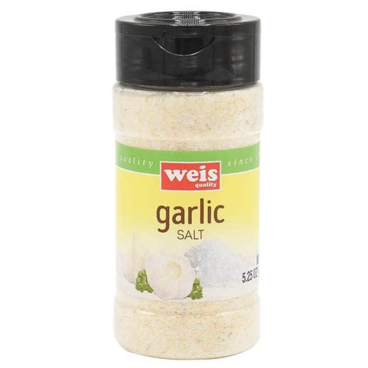 Amazon.com : Weis Quality, Spices Garlic Salt, 5.25 Ounce : Grocery ...