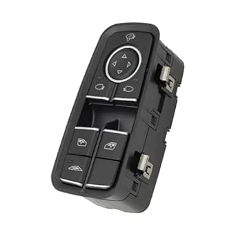 Amazon.co.jp: ウィンドウスイッチボタン フロントパワーウィンドウミラースイッチ 99161315502DML ...