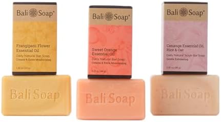 Amazon.com : Bali Soap - Tropical Fresh Natural Soap Bar with Premium ...