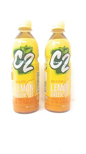 Amazon.com : C2 Lemon Green Tea 500ml, 2 Pack : Grocery & Gourmet Food