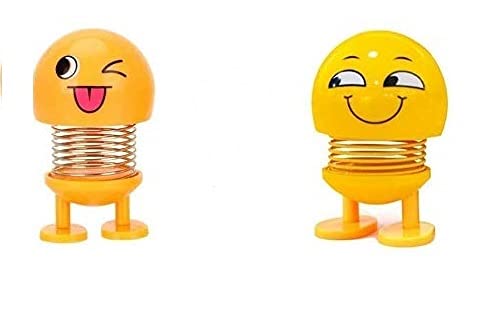 NQ Beatz Smiling Face Spring Doll Emoji Shaking Head Smiley Dancing ...