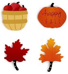 Amazon.com: Fall Magnets - Set of 4 Assorted Embellish Your Story By ...