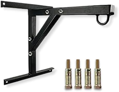 GERMANTECH FITNESS Punching Bag Wall Mount Bag Hanger Bracket Support ...